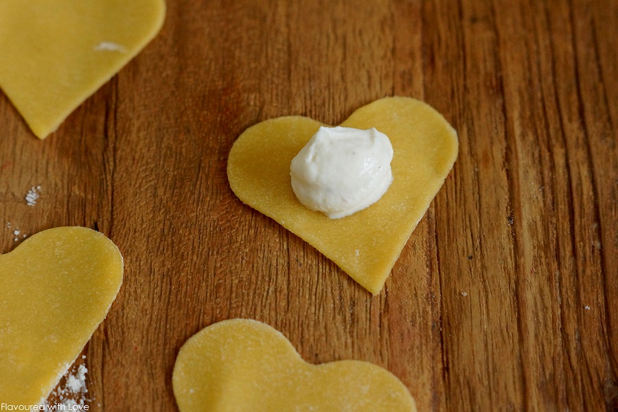 Valentins-Ravioli / Valentine’s Ravioli – Flavoured with Love