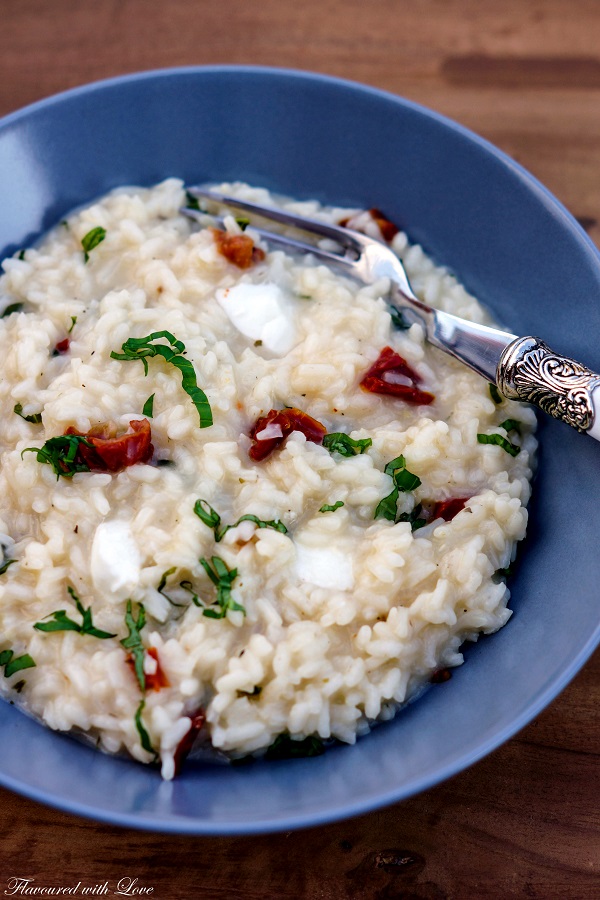 Risotto Caprese – Flavoured with Love